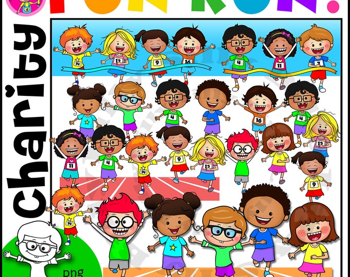 Clip Art Kids - Etsy