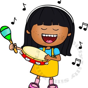 Kids. Clipart in Color & Black/white. {lilly Silly Billy}. Small ...