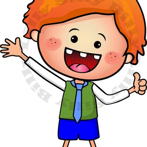 Whiz Kids. Clipart in Color & Black/white. {lilly Silly Billy}. Small ...