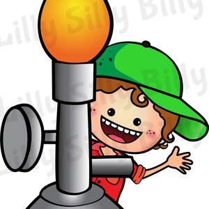 SCIENCE. Clipart in Color & Black/white. {lilly Silly Billy} - Etsy