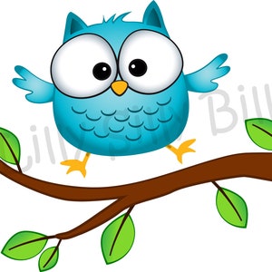 Woodland Animal Whimsy, Clipart. Black & White and Full Color Graphics ...