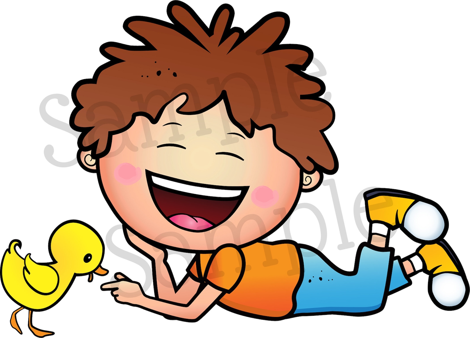 Emotions Clipart Moody Milo Lilly Silly Billy Super Sweet - Etsy