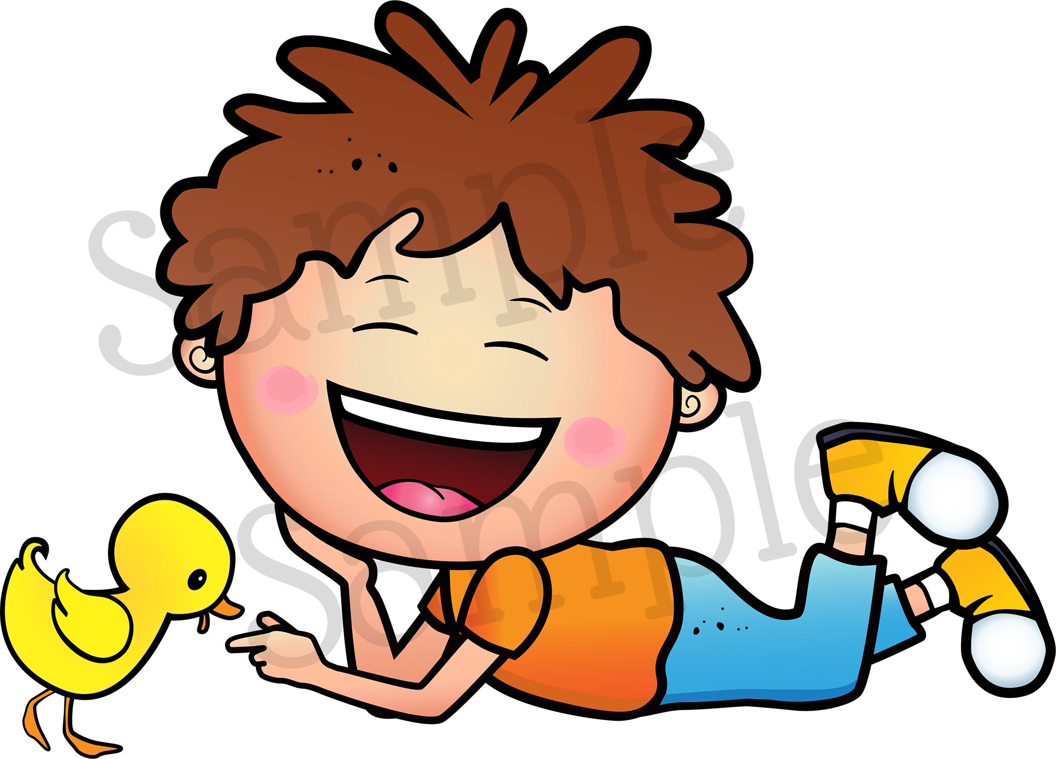 Emotions Clipart Moody Milo Lilly Silly Billy Super Sweet - Etsy