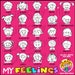 MY Feelings, Clipart - Super Sweet Digital Images for Small Commercial ...