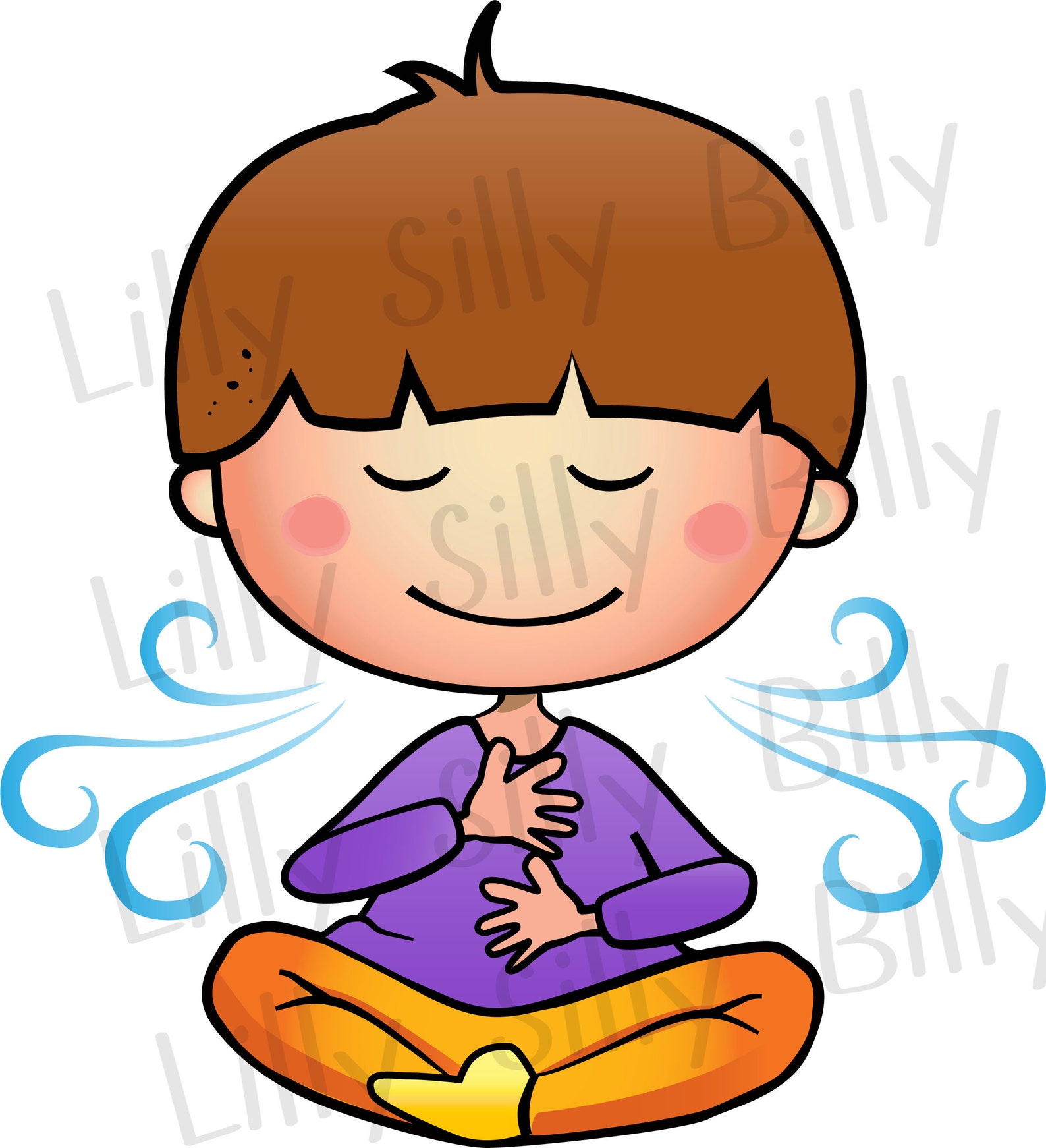 Calming Strategies, Clipart BUNDLE. BLACK and WHITE and Full Color ...