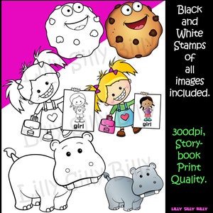 Alphabet BIG BUNDLE- 216 Images: Black and White/ Color Graphics A - Z ...