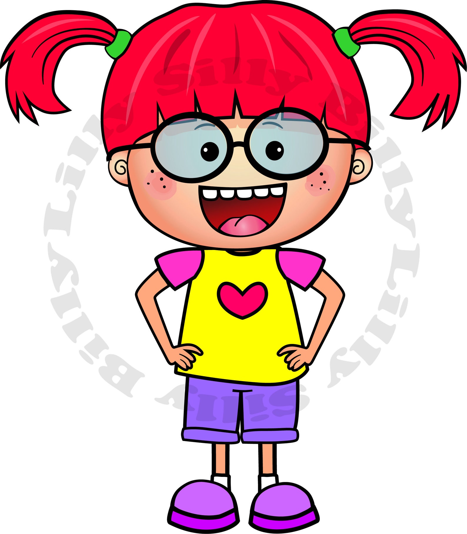 Whiz Kids. Clipart in Color & Black/white. {lilly Silly Billy}. Small ...