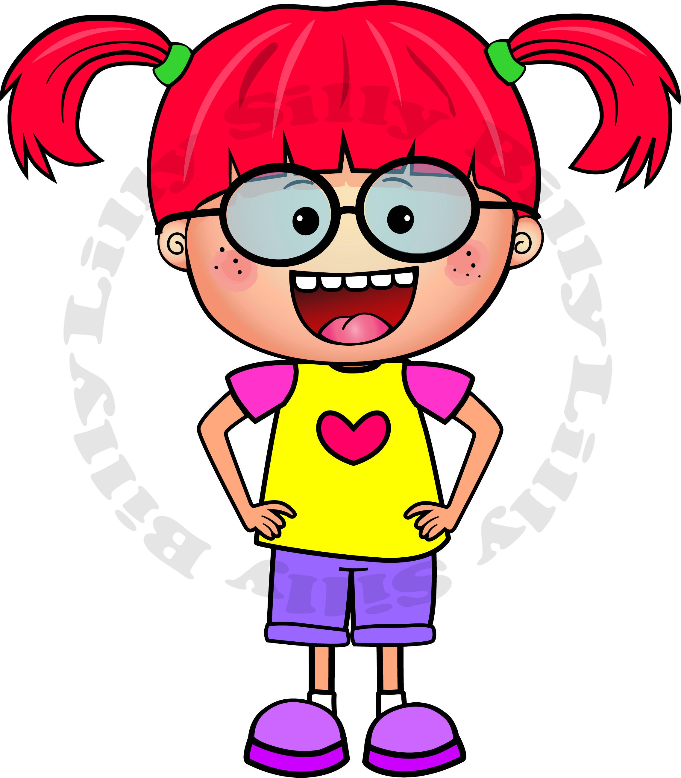Whiz Kids. Clipart in Color & Black/white. {lilly Silly Billy}. Small ...