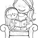 A Mothers Day - Clipart in BLACK & WHITE/ Full Color. Small Commercial ...