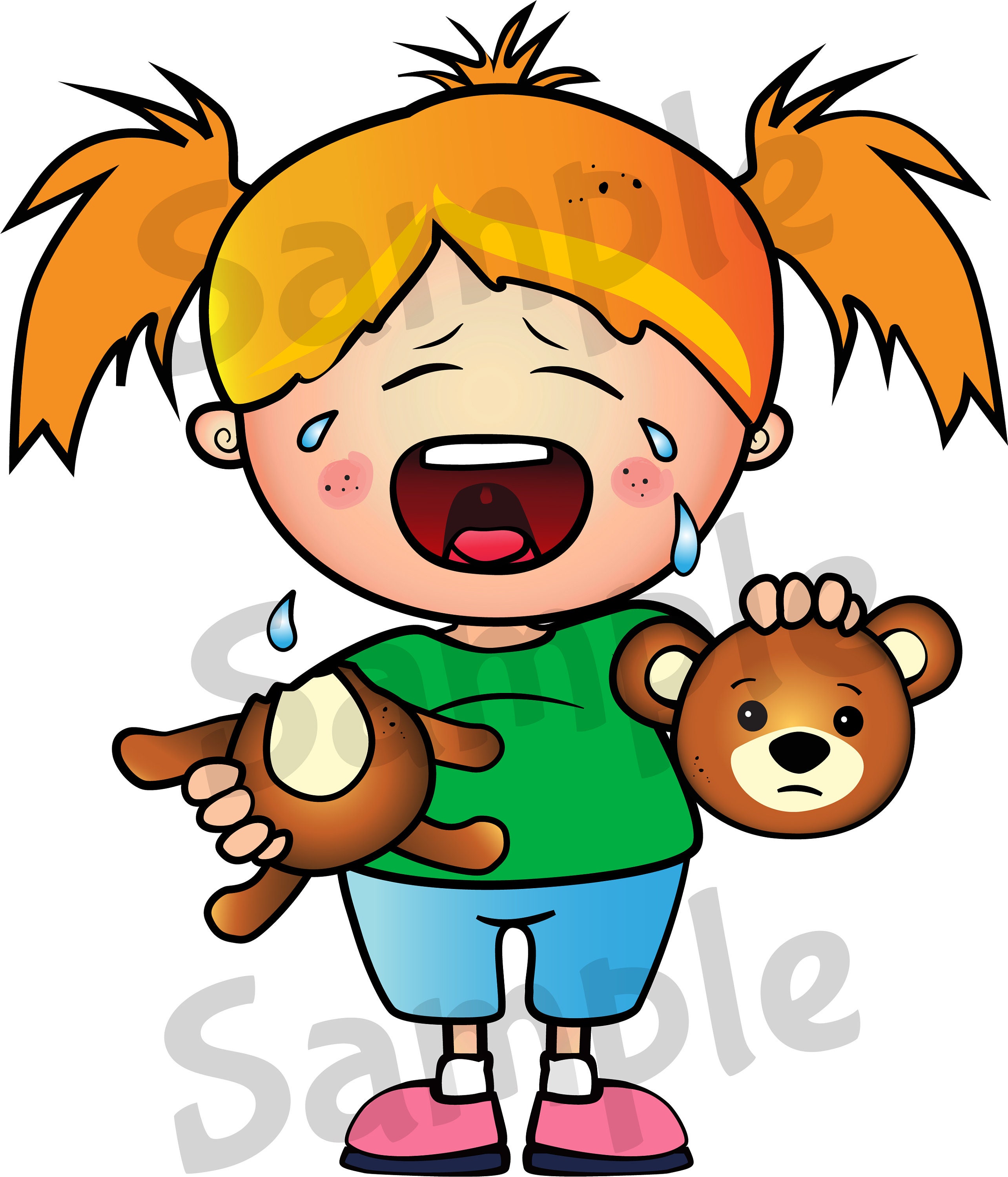 Emotions Clipart Level-headed Lilly Super Sweet Digital - Etsy