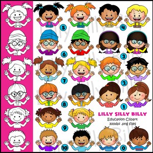 Finger Counting - Mini Bundle. Clipart for Small Commercial* and ...