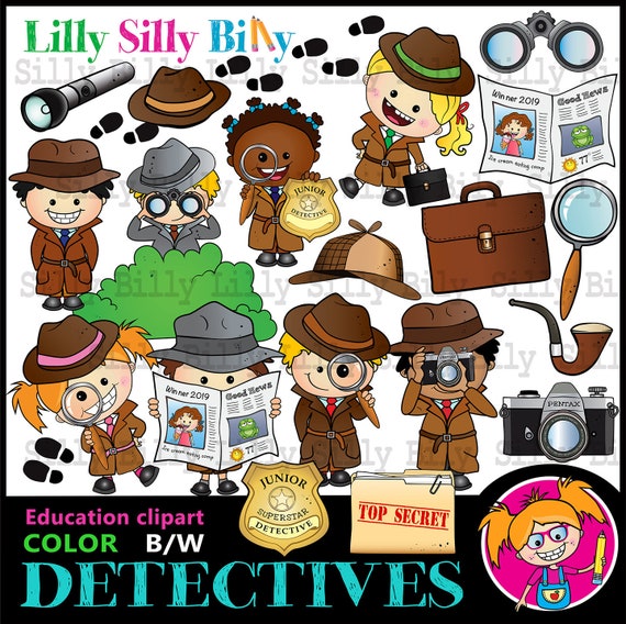 Detective Clipart For Kids