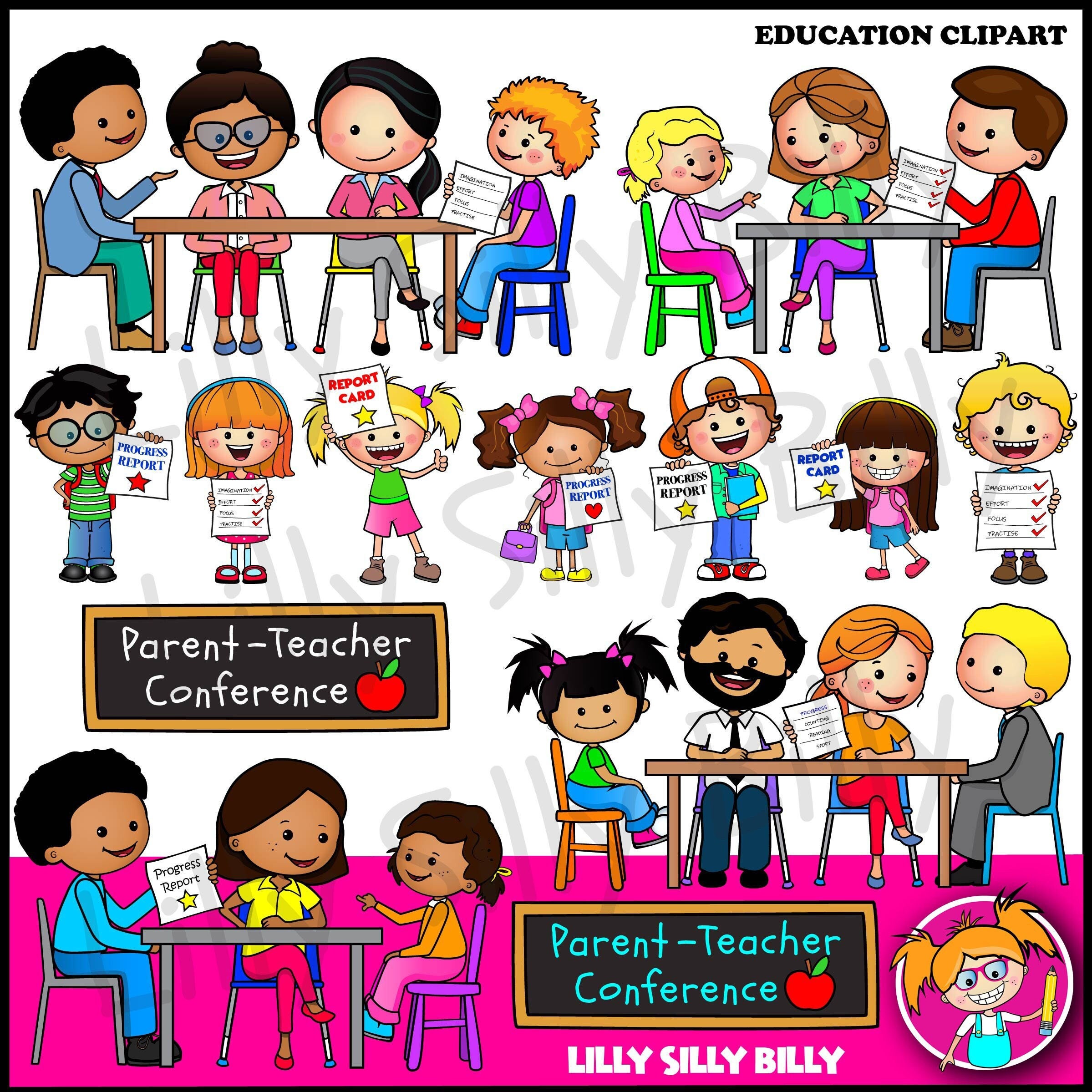 Parent Teacher Conference Clipart