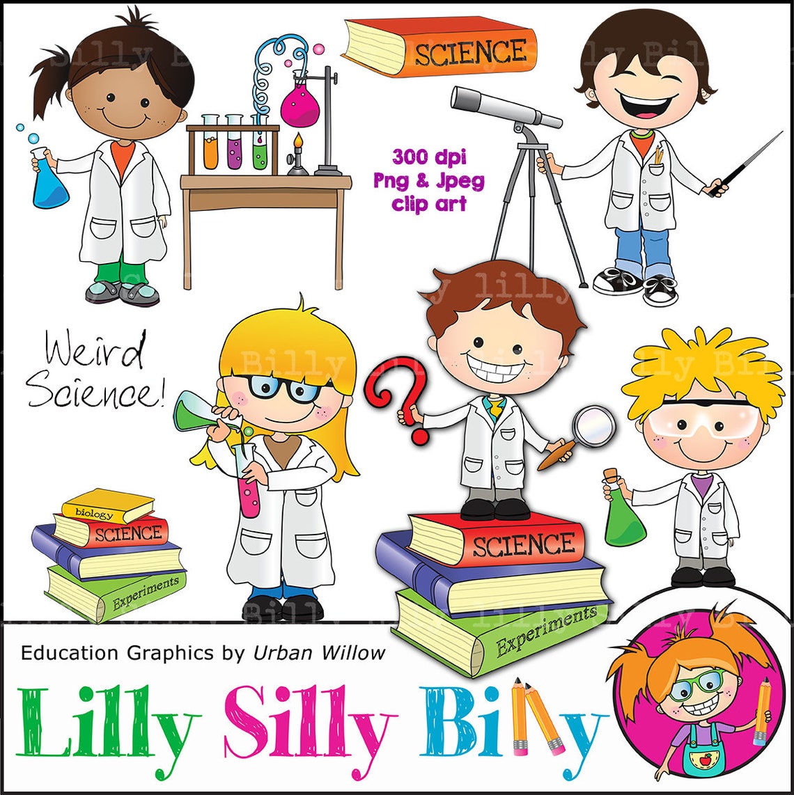 Science Art - Graphics Commercial Use, Chemistry, Mad Scientist ...