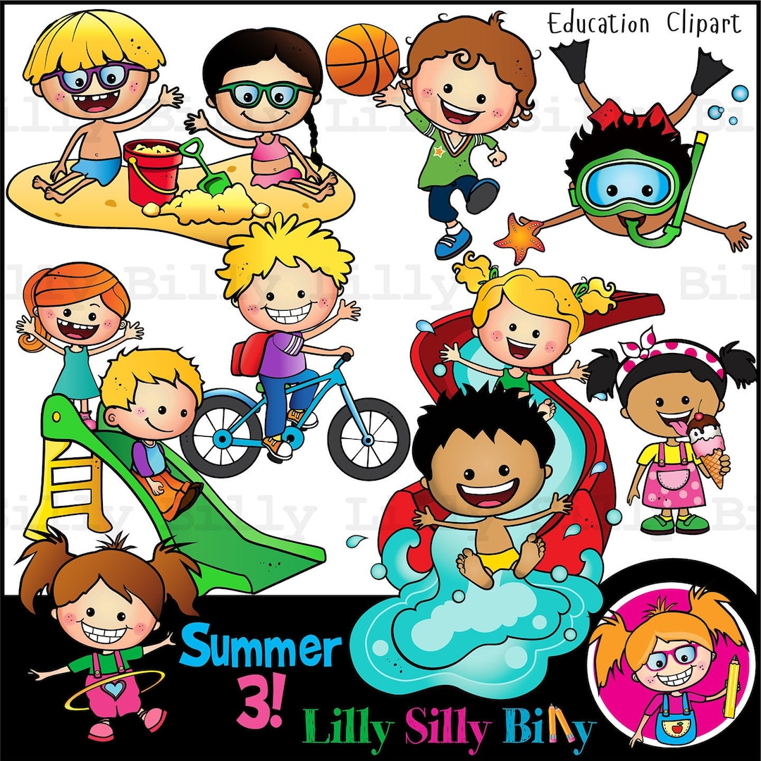 SUMMER 3 - Clipart for Small Commercial and Education Use. Images to ...