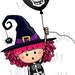 HORNTED - Halloween Clipart. Frightly Fancies, for Small Commercial ...