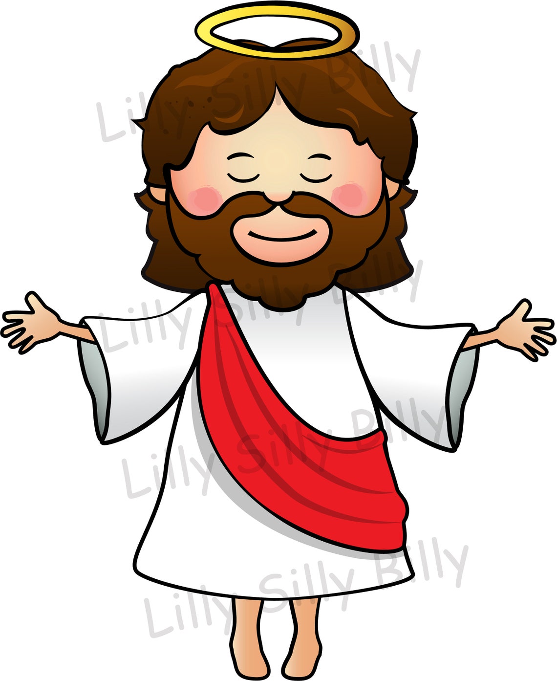Easter Story - BLACK and WHITE/ and Full Color Clipart. Educational and ...