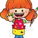 Phonics VERBS 7 - B/W & Color Clipart {lilly Silly Billy} - Etsy Canada