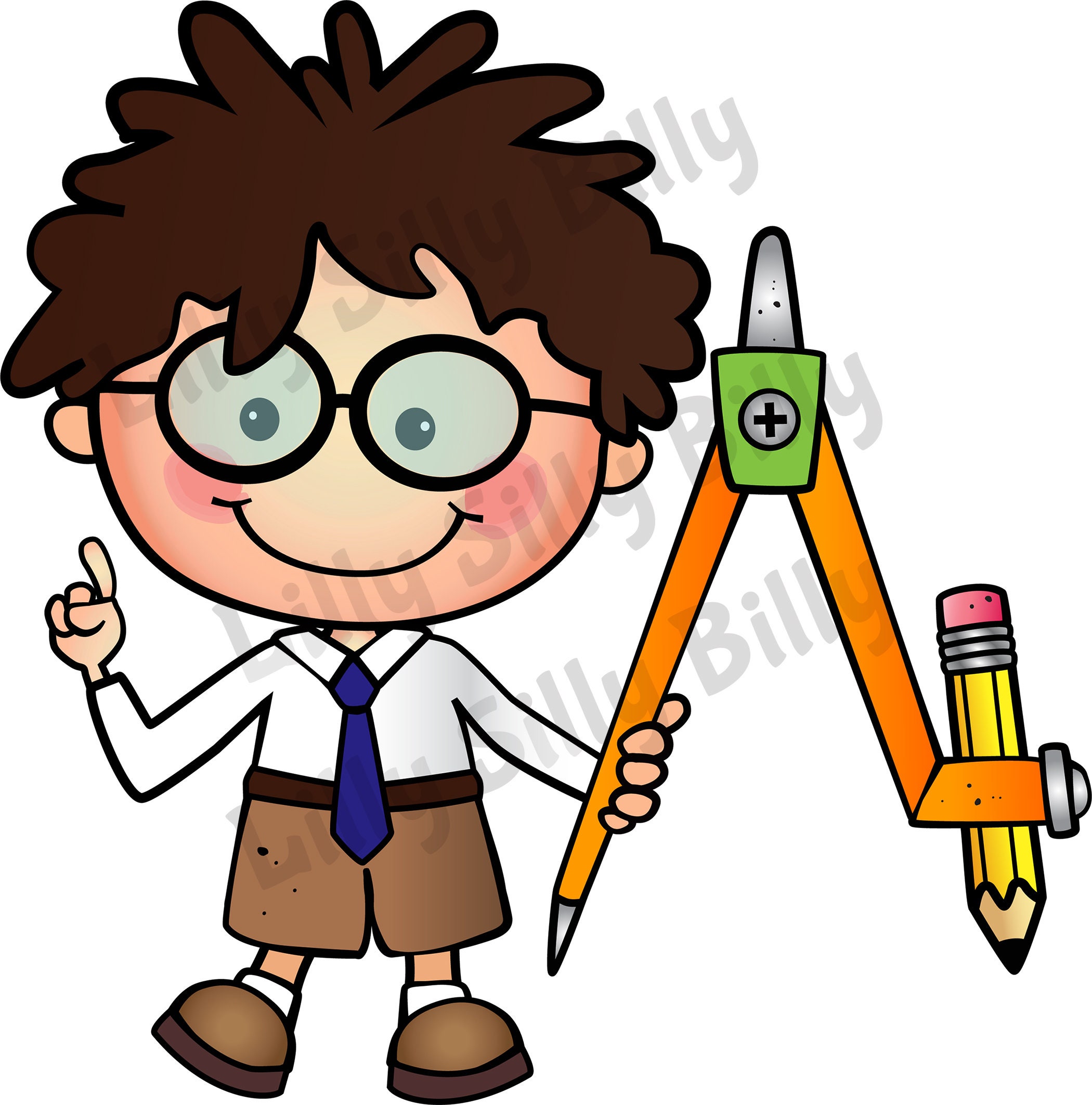 MATH, Clipart Set. Super Sweet Digital Images for Educational and Small ...