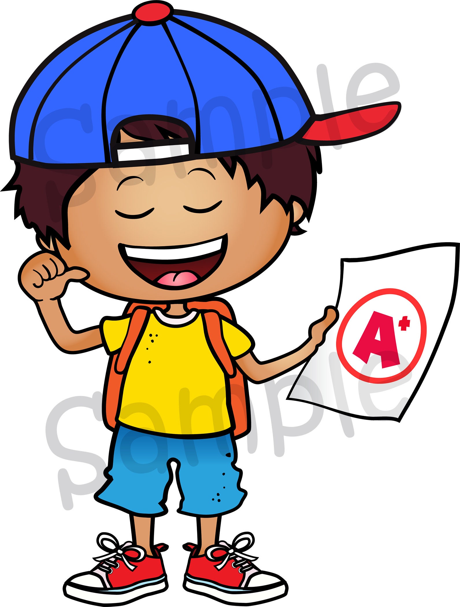 CVC Rhyming Word Clipart AG B/W & Color Images. for Small Commercial ...