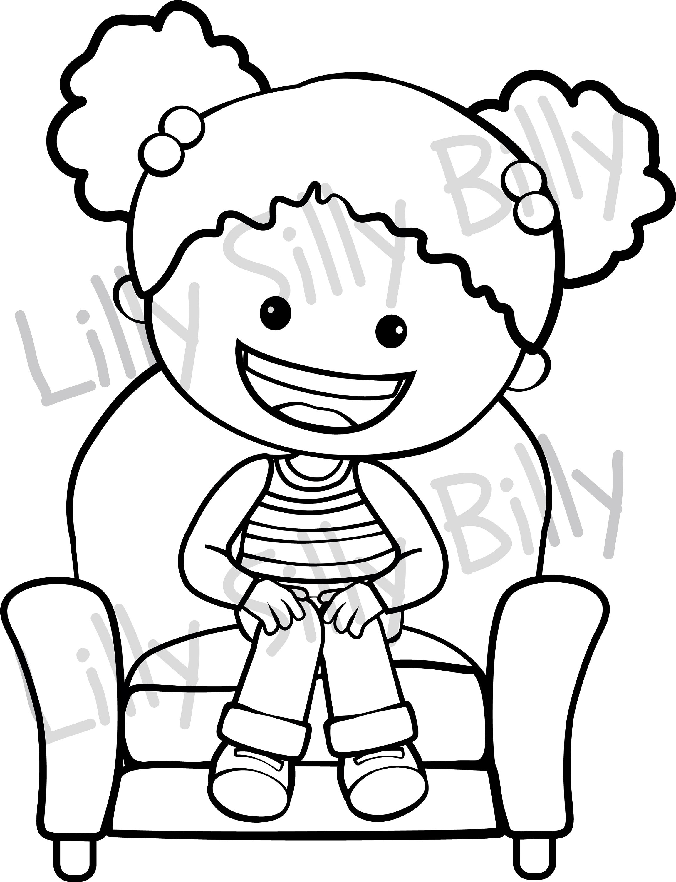 CVC - Short I Vowel MINI SET 2 (ip, It) - B/W & Color Clipart Images ...