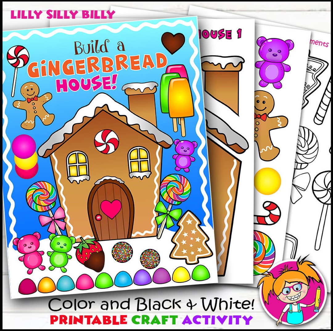 Build a Gingerbread House and Candy Garden! - *classroom or Personal ...