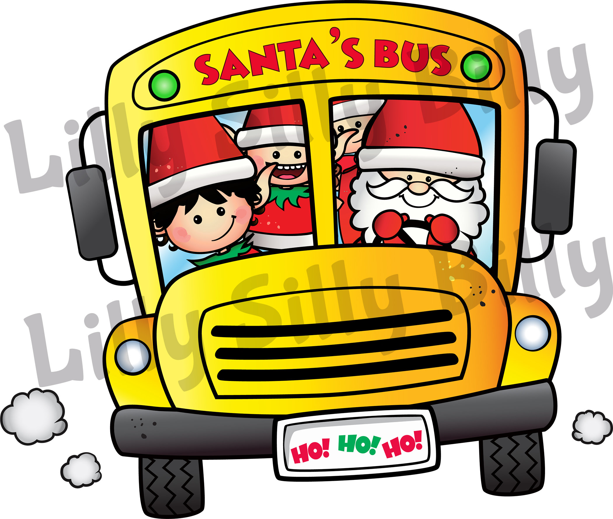 Lil Helpers Clipart BUNDLE. Full Color PLUS Black and White - Etsy