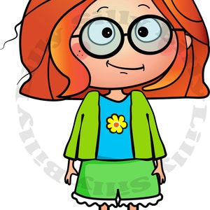 Whiz Kids. Clipart in Color & Black/white. {lilly Silly Billy}. Small ...