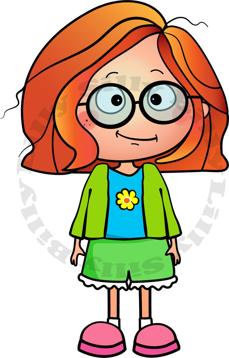 Whiz Kids. Clipart in Color & Black/white. {lilly Silly Billy}. Small ...