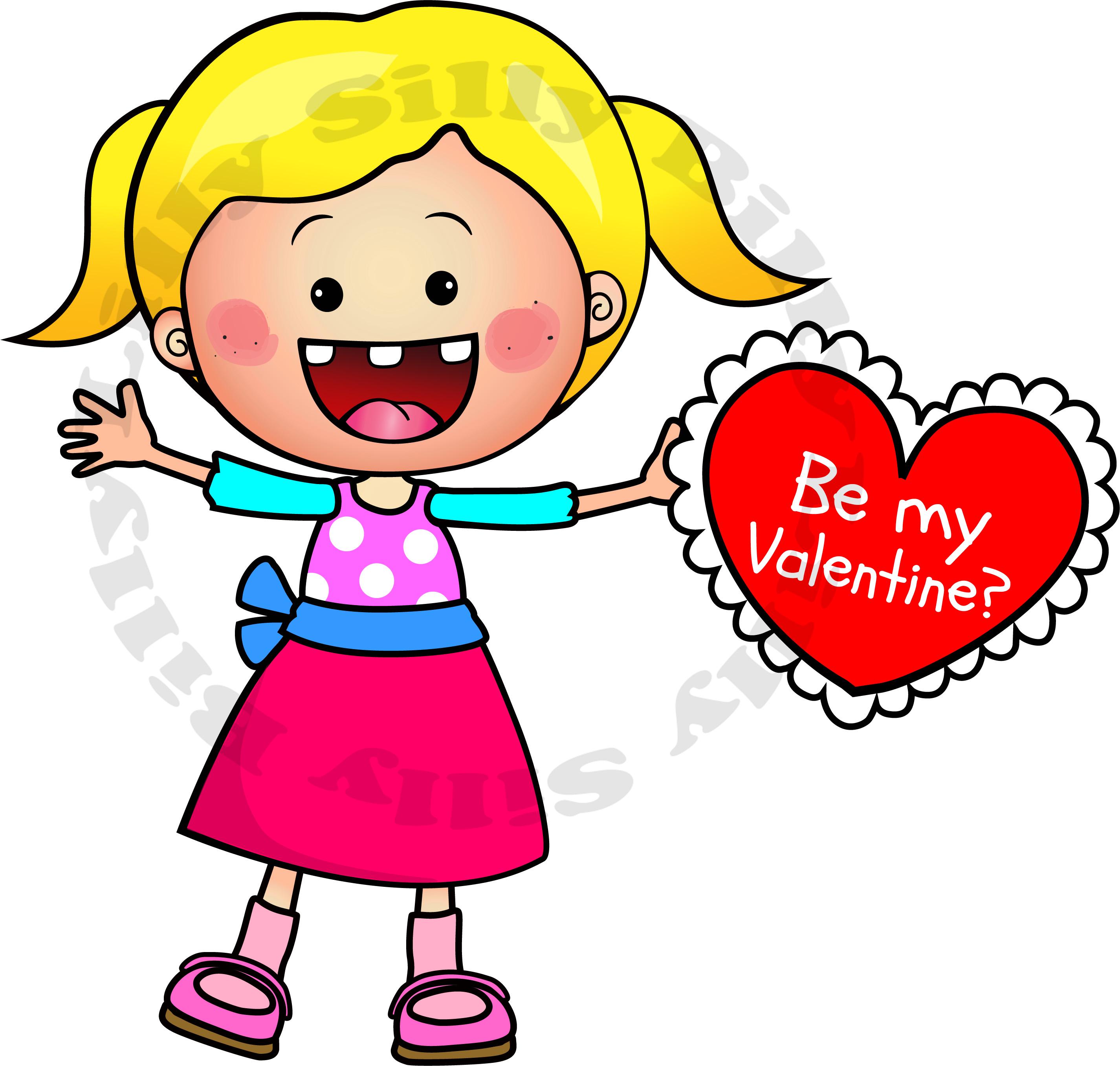 I Love My Valentine. Clipart. BLACK and WHITE and Color. Education ...