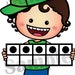 TWENTY FRAME Kids. 60 Image Clipart BUNDLE. 0-20 Counting Frames, Plus ...