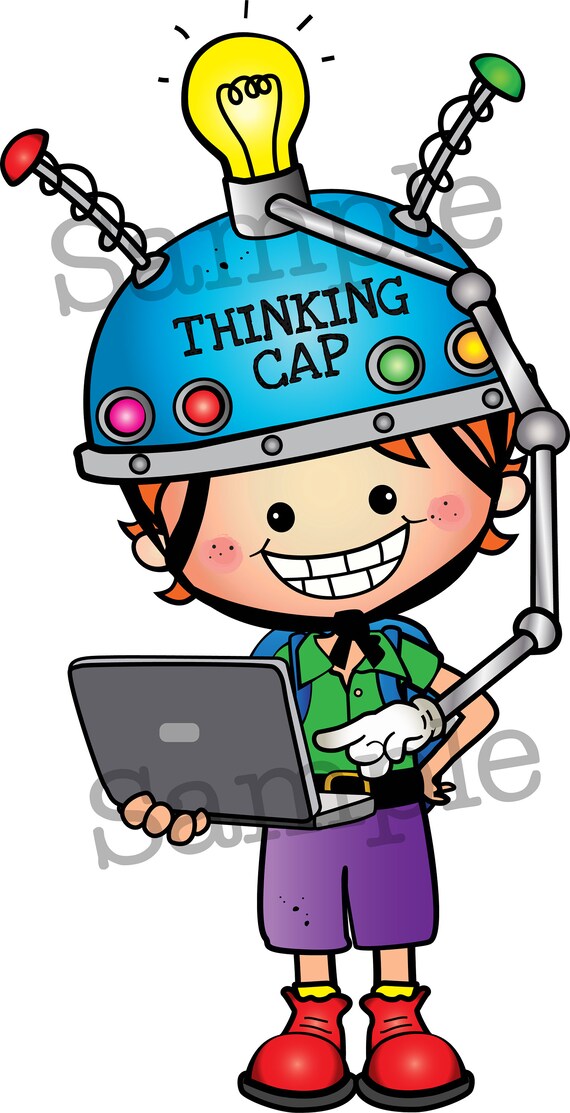 Clipart Thinking Cap