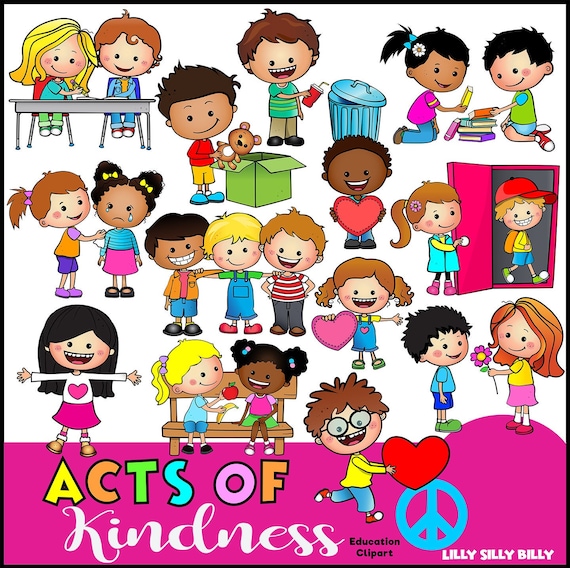 Kindness Children Clipart