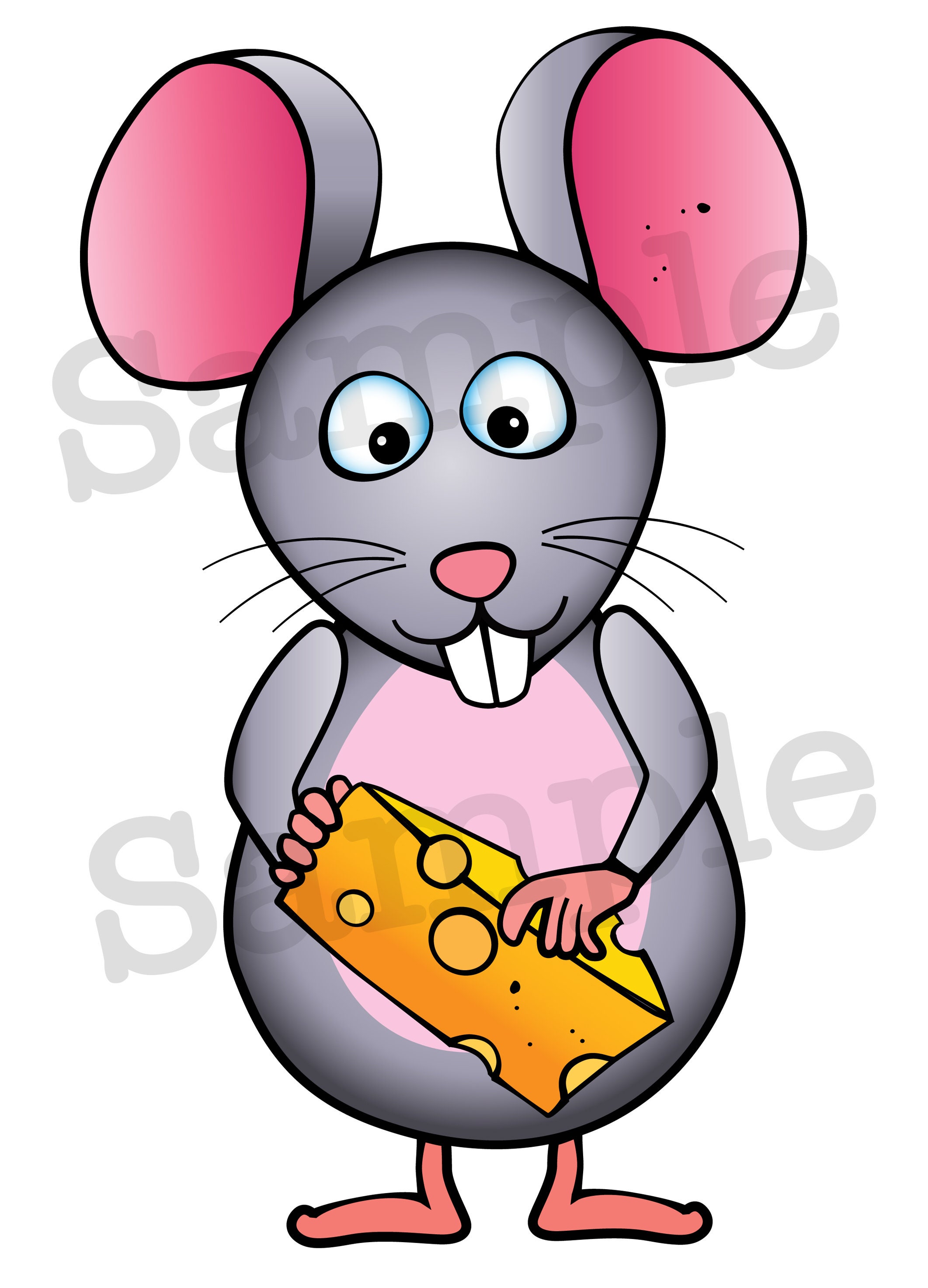 CVC 'AT' Rhyming Words. B/W & Color Clipart for - Etsy