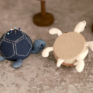 Turtle Pincushion PDF Sewing Pattern and Tutorial - Scrap Buster ...