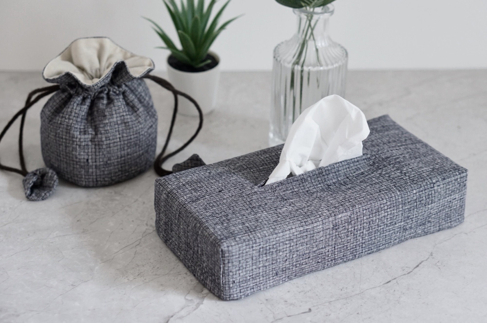 Digital PDF Sewing Pattern & Tutorial for Tissue Box Cover - Etsy