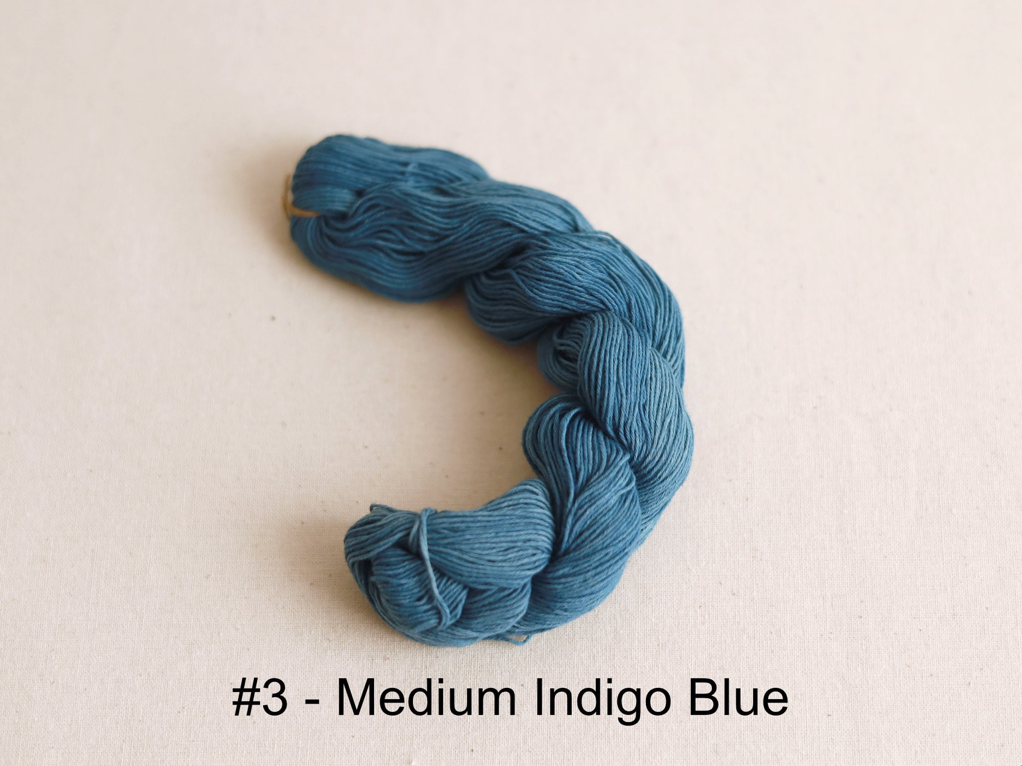 100m Indigo Natural Plant Dyed Sashiko Thread Embroidery - Etsy
