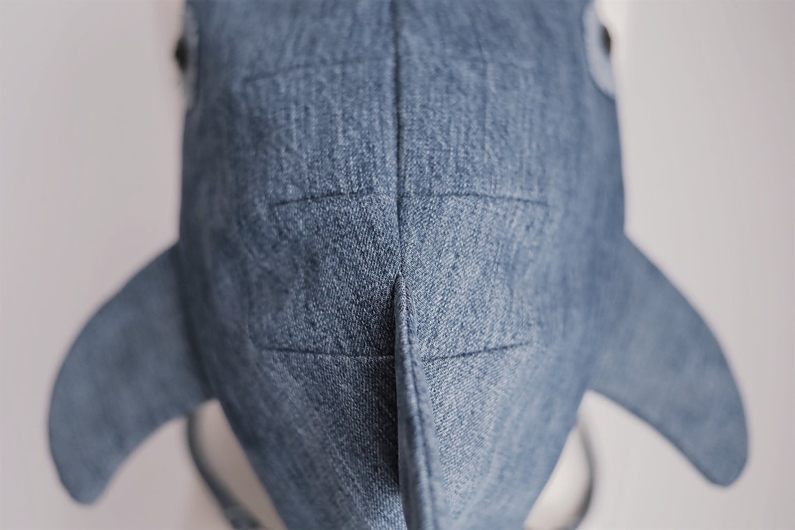 Whale shark bag Digital PDF sewing pattern for backpack or | Etsy