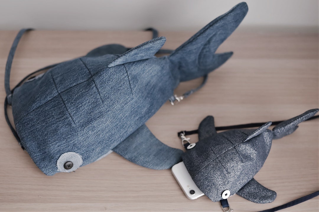 Whale Shark Bag Paper Sewing Pattern for Backpack or Crossbody for ...