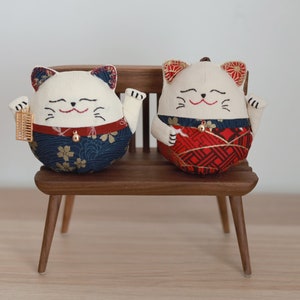 DIY Craft Kit for Fortune Cat | Lucky Cat Stencil - Creative Embroidery ...