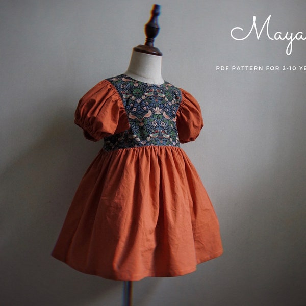 Vintage Dress Paper Patterns for Girls - Etsy
