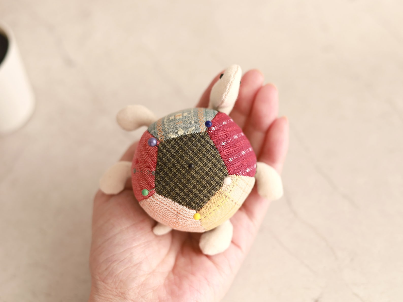 Turtle Pincushion PDF Sewing Pattern and Tutorial Scrap - Etsy