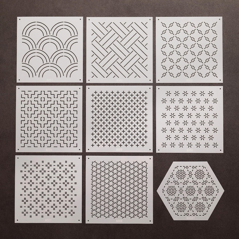 Hexagon Stencil - Etsy