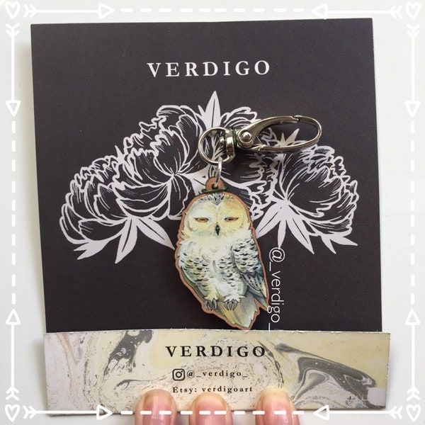 Owl Key Ring - Etsy UK