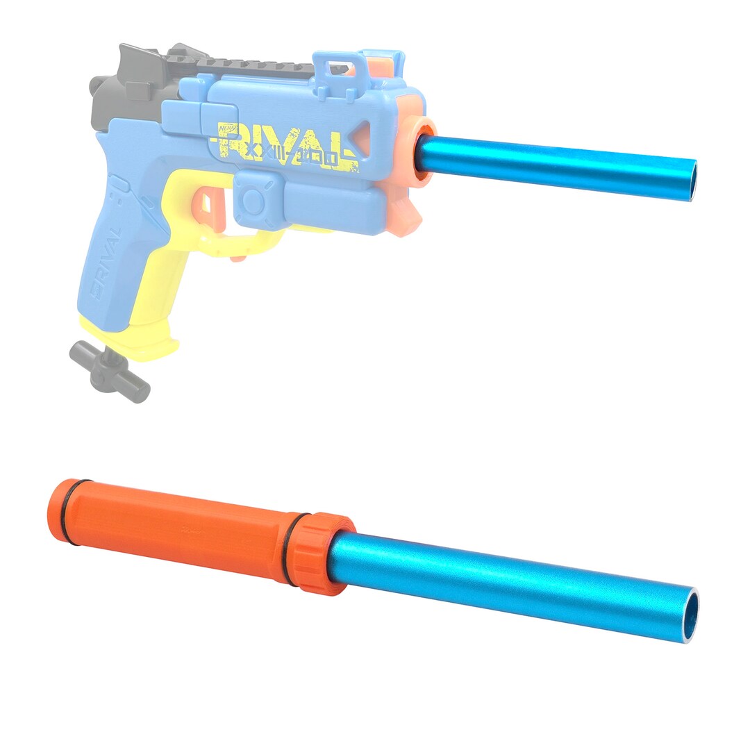 AKBM Short Dart Aluminum Breech Kit for Nerf Rival Pilot Foam Blaster ...