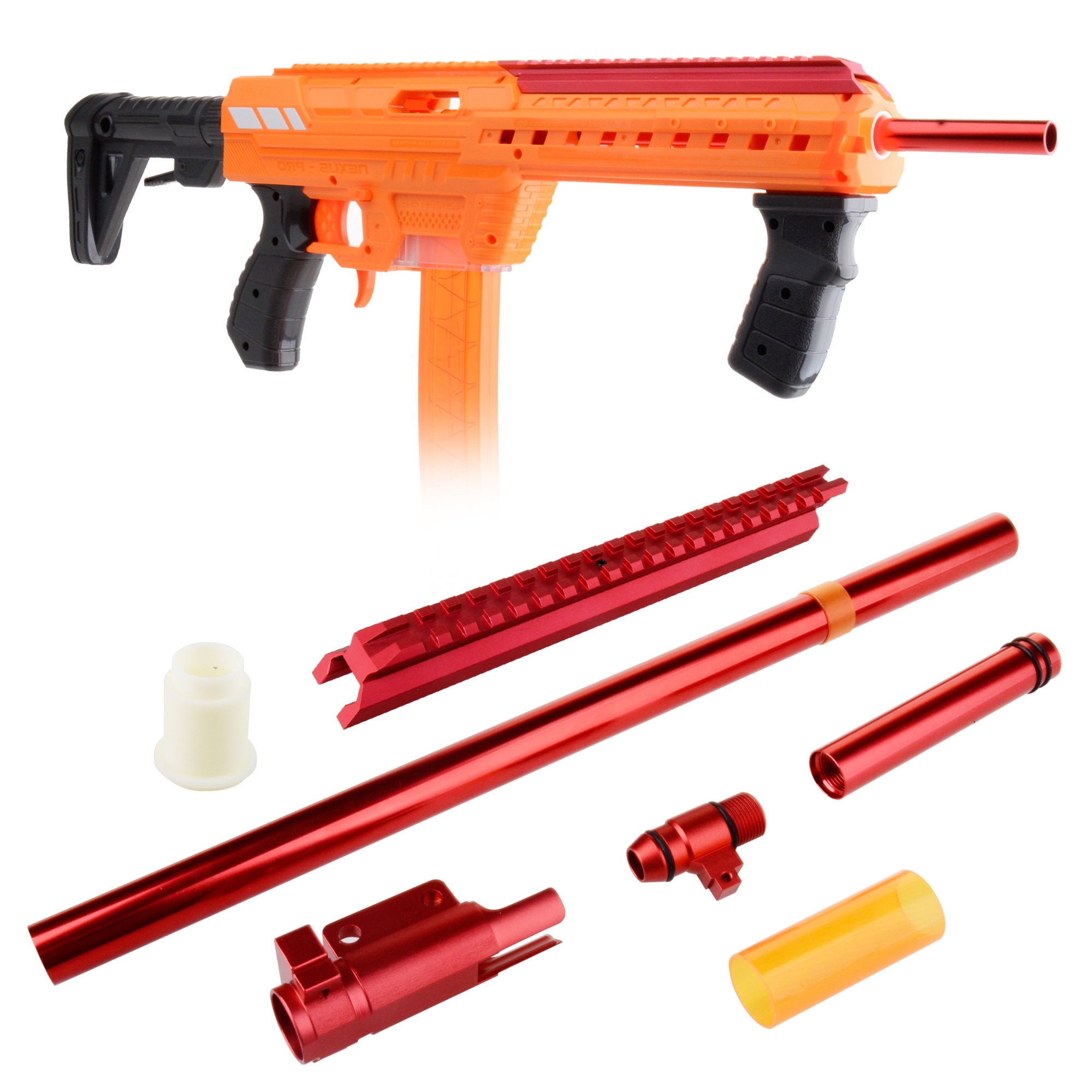 Worker MOD Red Metal Prime Bridge Chamber Kit for AF Nexus Pro Blaster ...