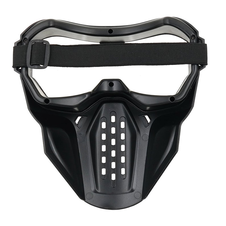 AK Tactical Face Safety Mask for Nerf War Kids Wear Glasses | Etsy