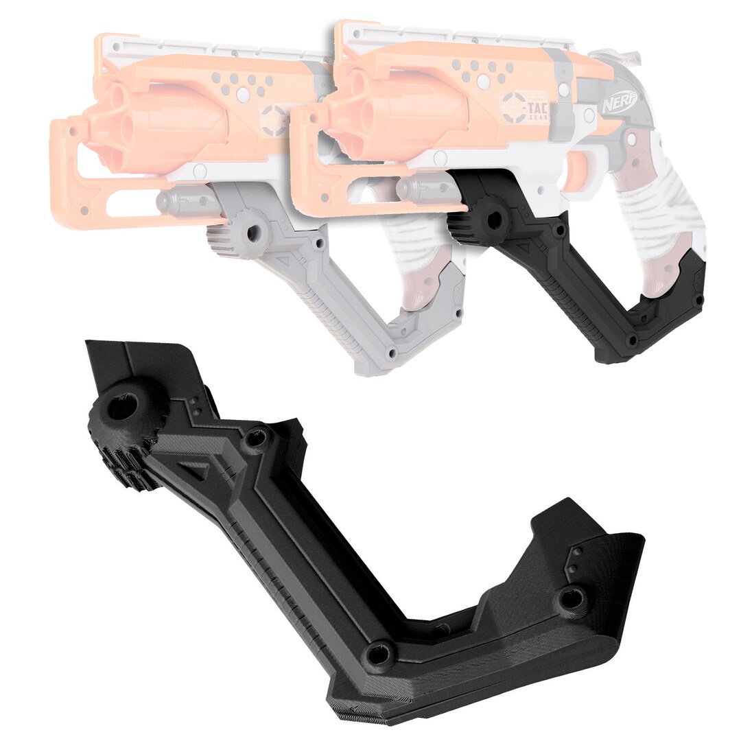 Worker MOD F10555 Handle Guard Grip End 3D gedruckt für Nerf - Etsy.de