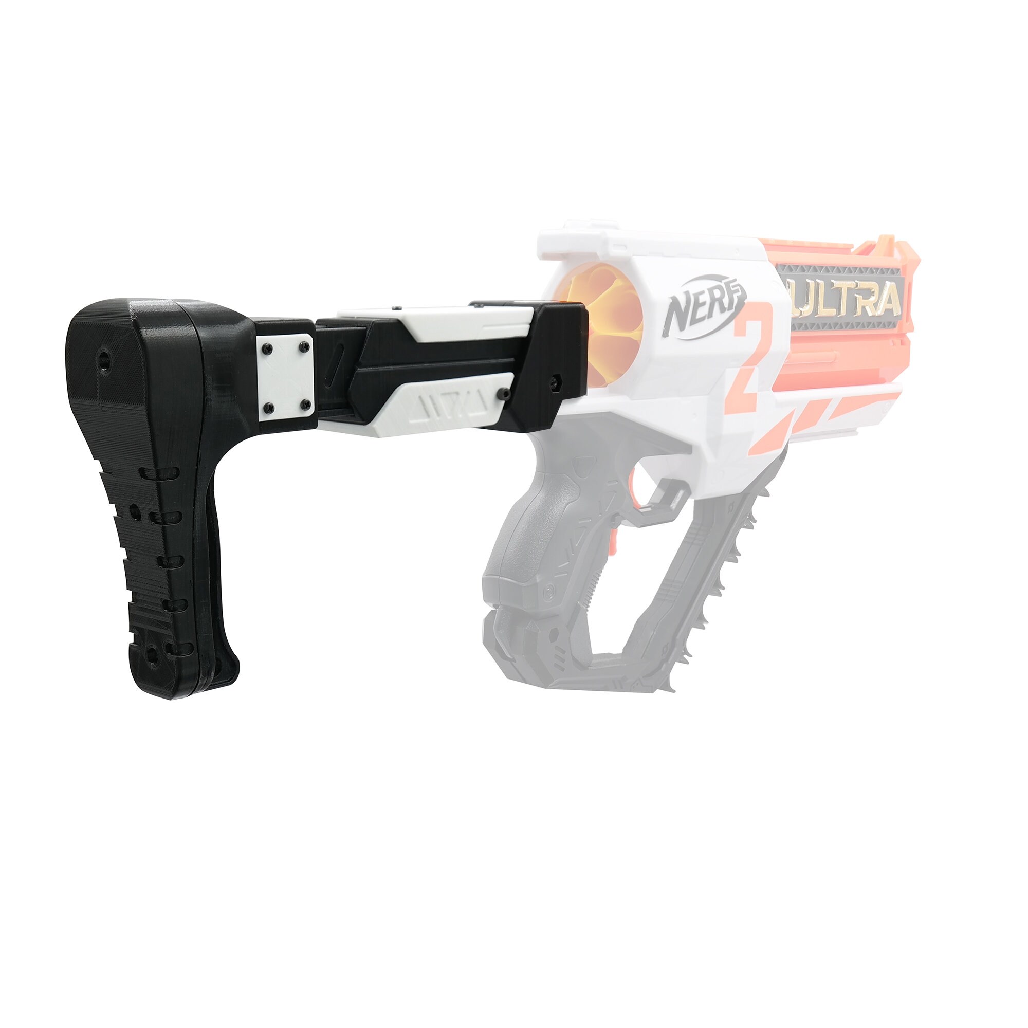 AK Blaster MOD Adjustable Butt Stock 3D Print for Nerf Ultra 2 | Etsy