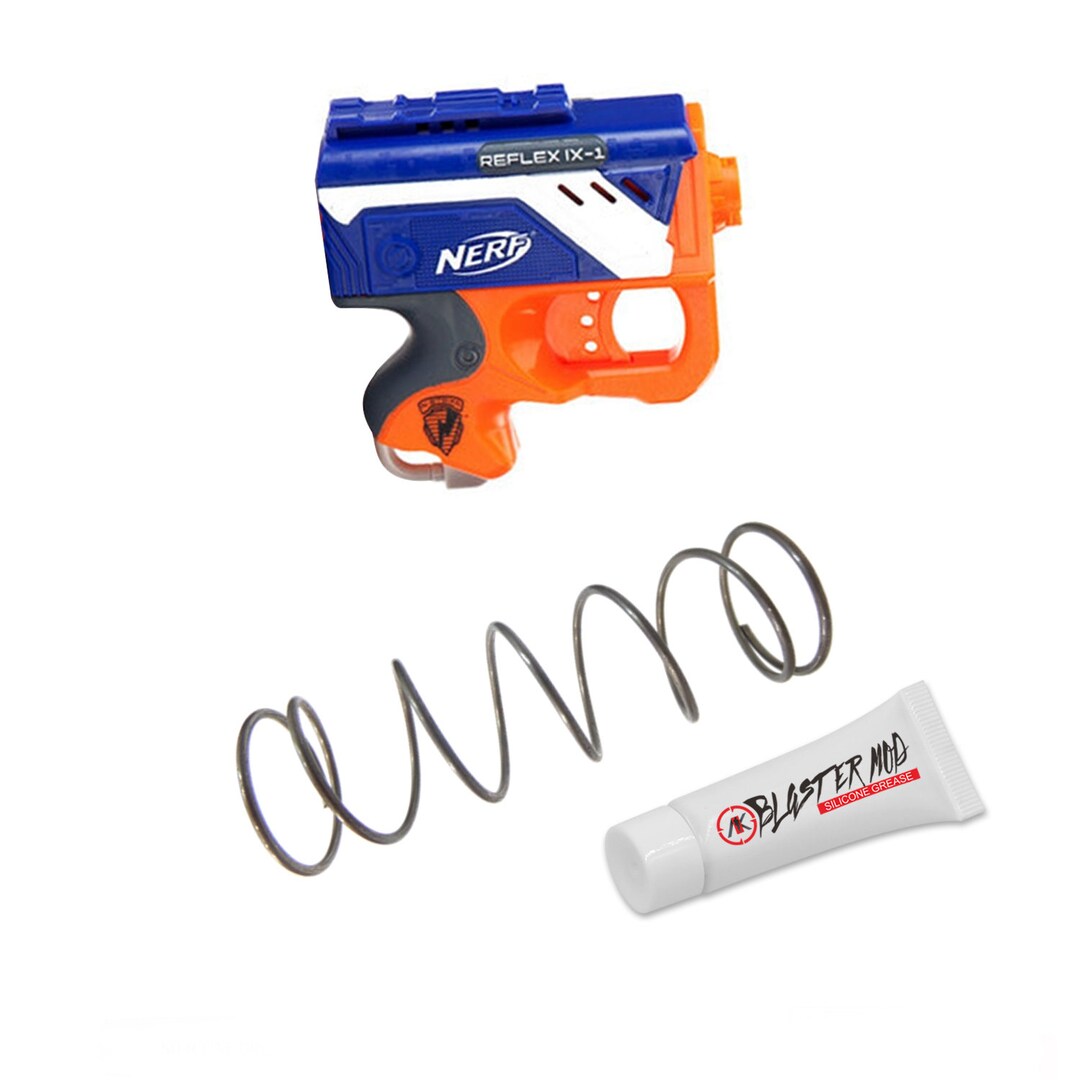 Nerf Reflex IX-1 4.5KG Modification Upgrade Spring Coil Blaster Modify ...